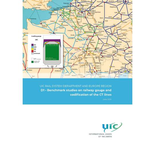 D1 - Benchmark studies on railway gauge and codification of the CT lines