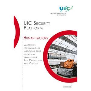 UIC Security Platform - Human factors - Guidelines for managing ...